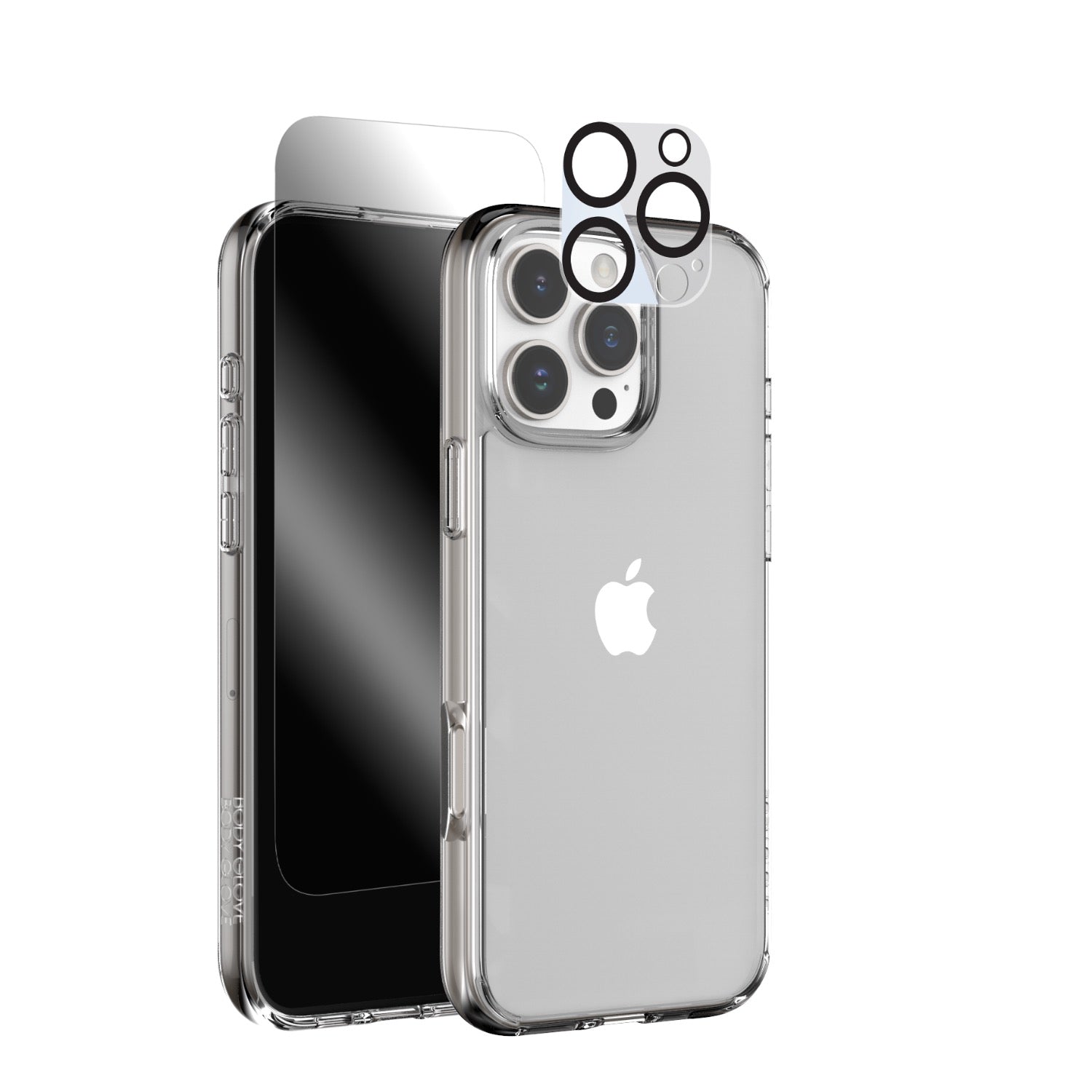 Body Glove 3-In-1 Protection Bundle - Apple iPhone 16 Pro (BG-BUN1-IPH