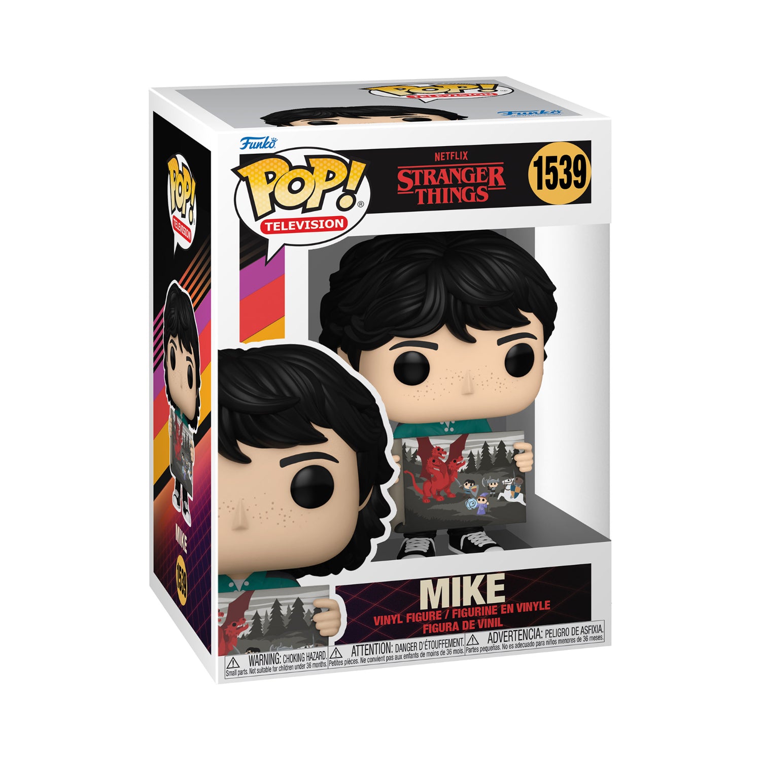 Funko Pop! Television: Netflix Stranger Things - Mike Wheeler With Pai