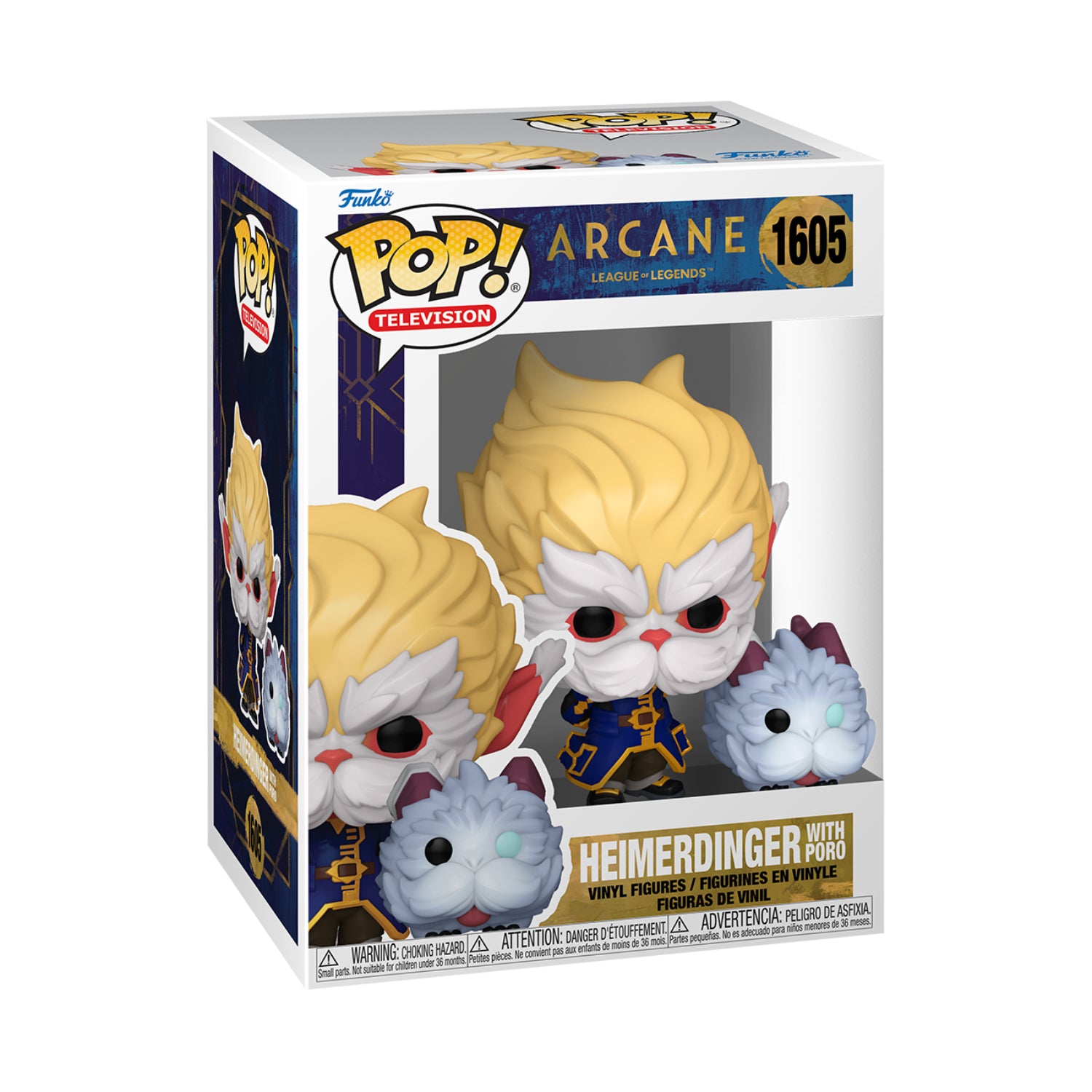 Funko Pop! Television: ARCANE League Of Legends - Heimerdinger With Po