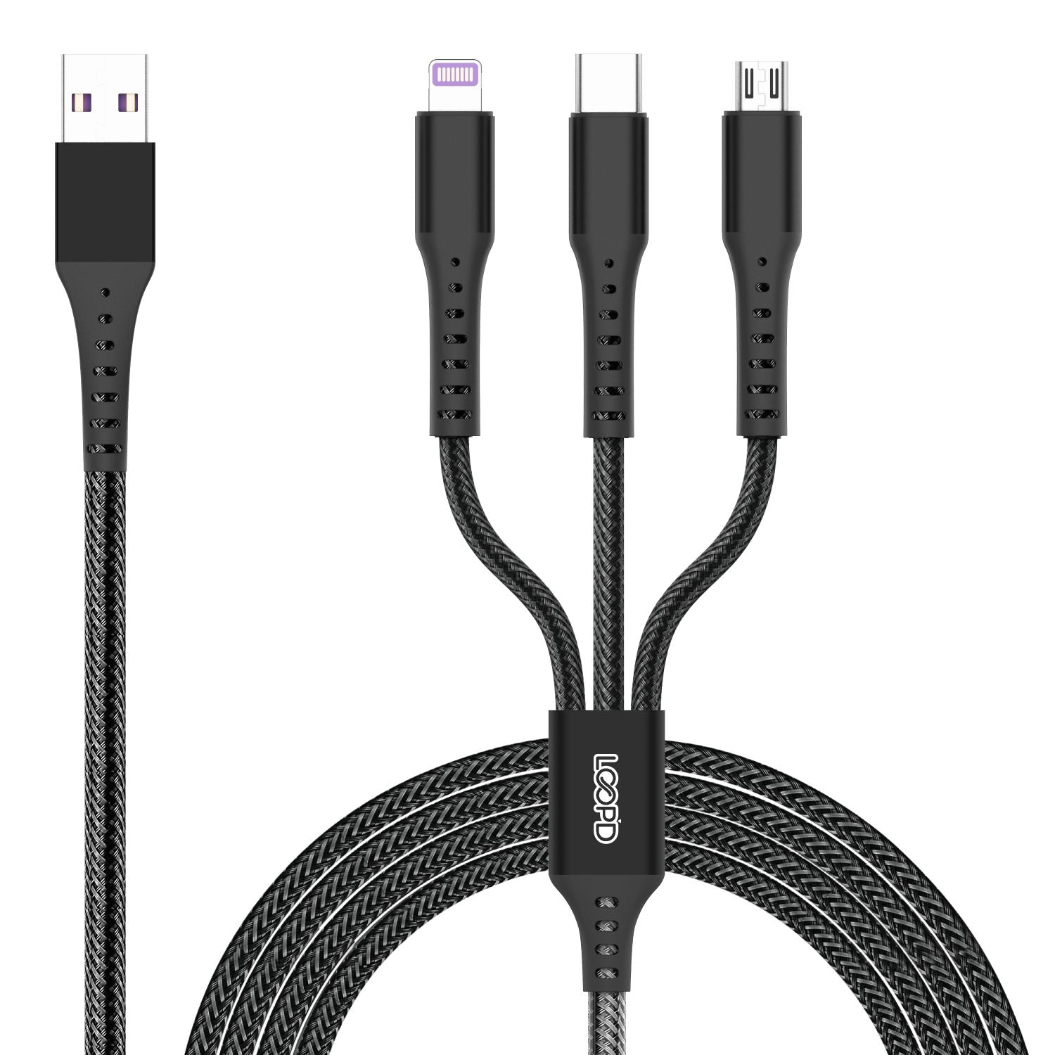 The LOOP'D 3 In 1 Multi Cable